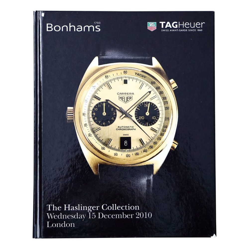 Bonhams Haslinger Collection Tag Heuer Watch Catalog London 2010 ...